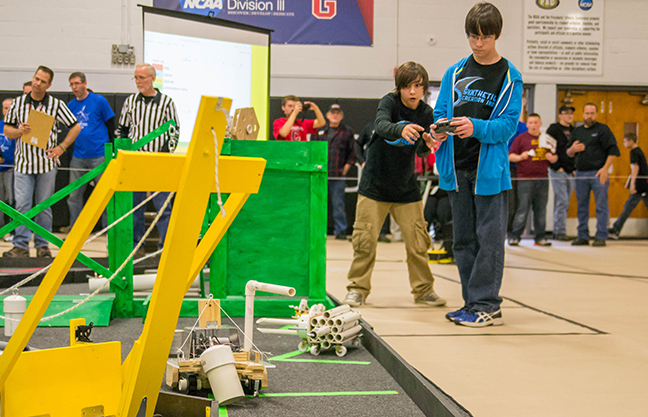 BEST robotics competition comes to GCC - Grove City College
